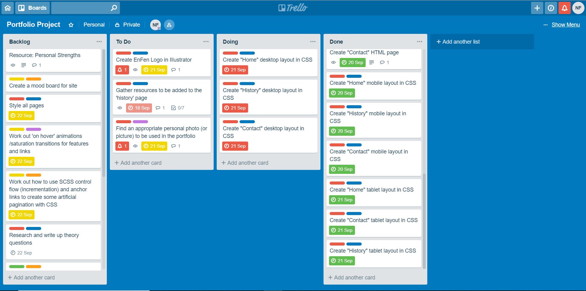 Nathan Fenimore Portfolio Project | enfen.github.io